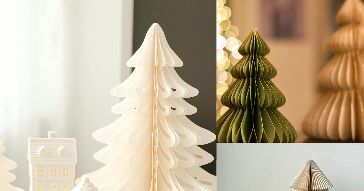 Tannenbäume basteln: So stellst du DIY-Weihnachtsdeko her